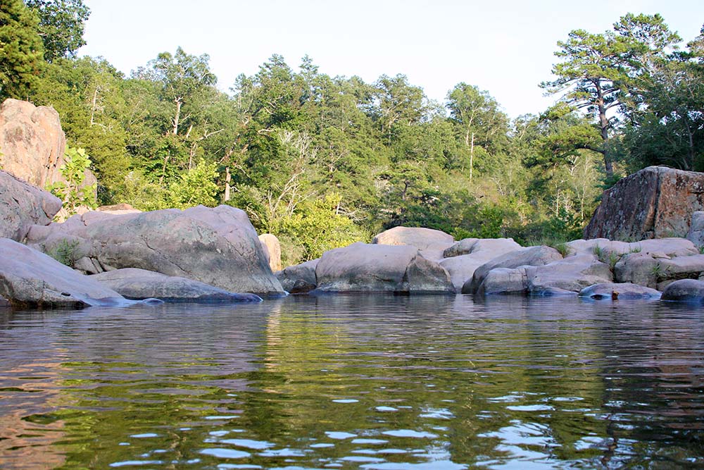 Amidon Memorial Conservation Area, Castor River Shut-ins, Pink Rock