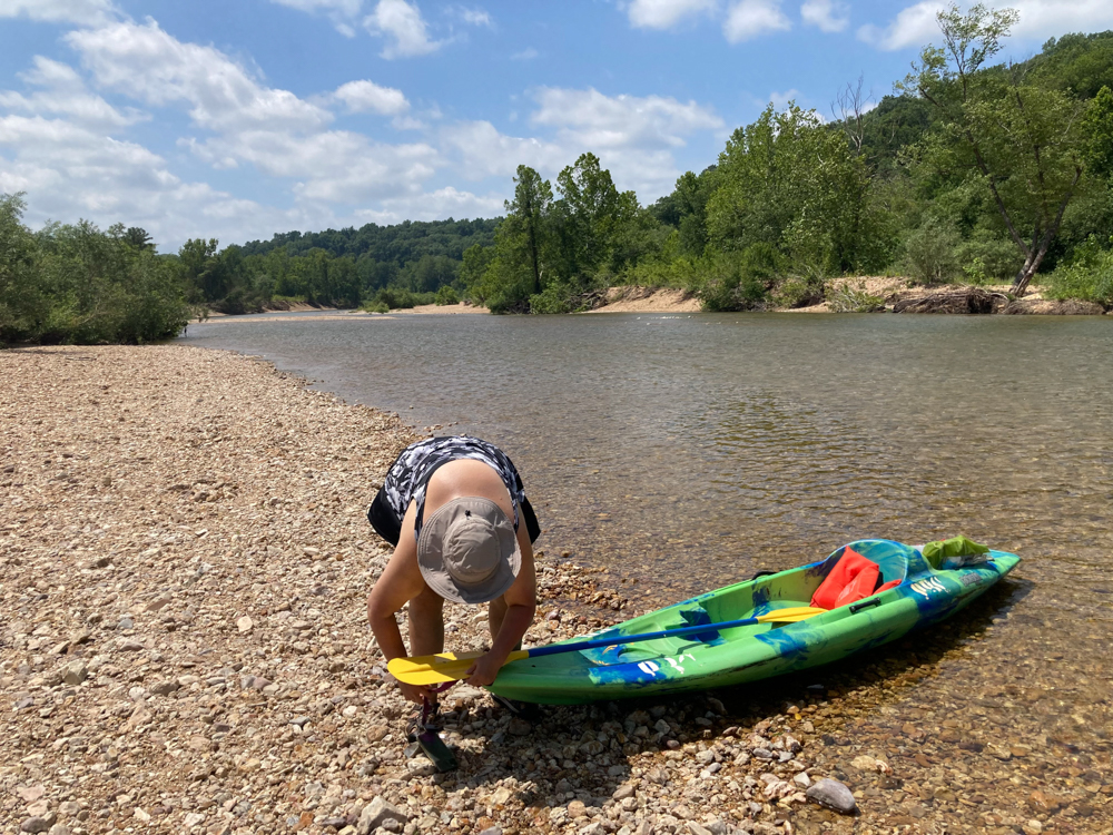 Black River, Lesterville (Parks Bluff Campground)