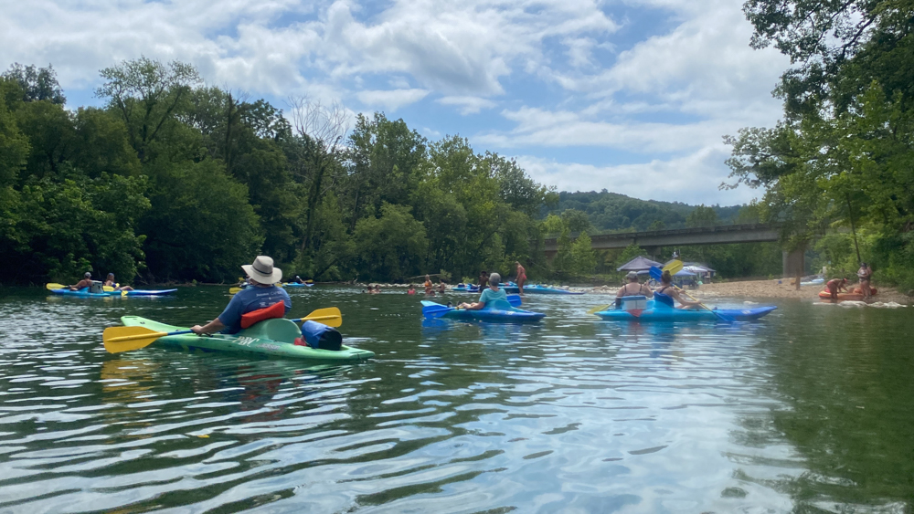 Black River, Lesterville (Parks Bluff Campground)