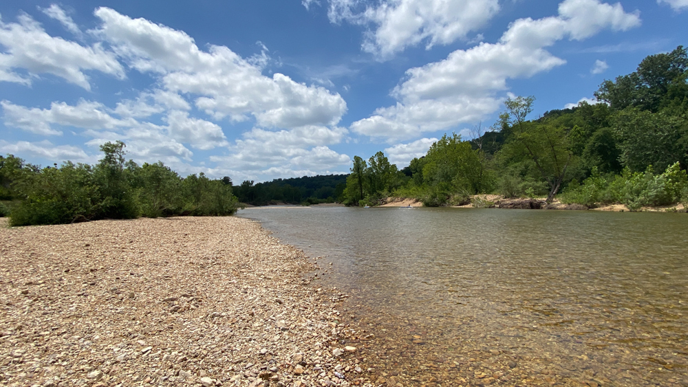 Black River, Lesterville (Parks Bluff Campground)