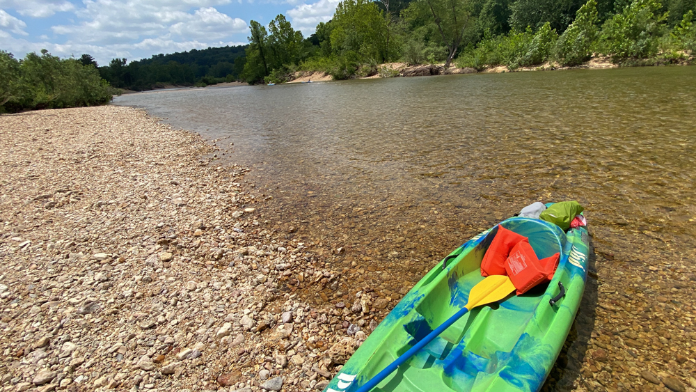 Black River, Lesterville (Parks Bluff Campground)