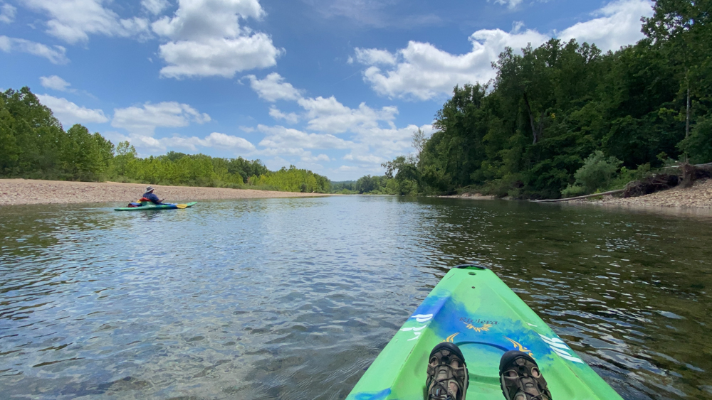 Black River, Lesterville (Parks Bluff Campground)
