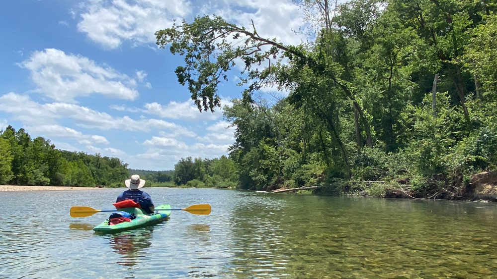 Black River, Lesterville (Parks Bluff Campground)
