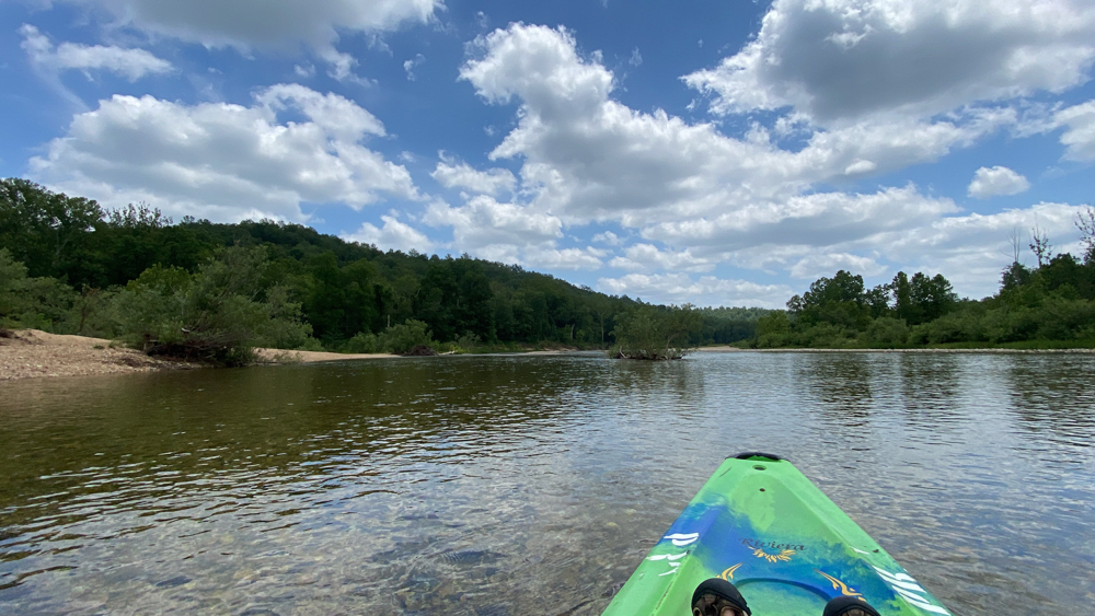 Black River, Lesterville (Parks Bluff Campground)
