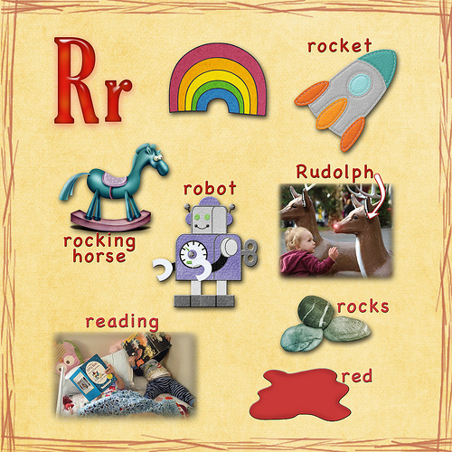 ABC Digital Scrapbooking Challenge - R