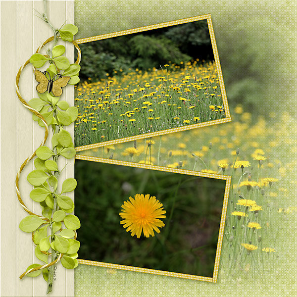 Feathering, Vignette, Blending Digital Scrapbooking Tutorial