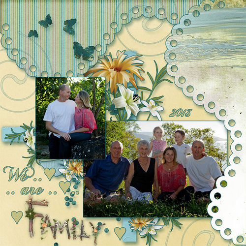 Character Map in Journaling Digital Scrapbooking Tutorial
